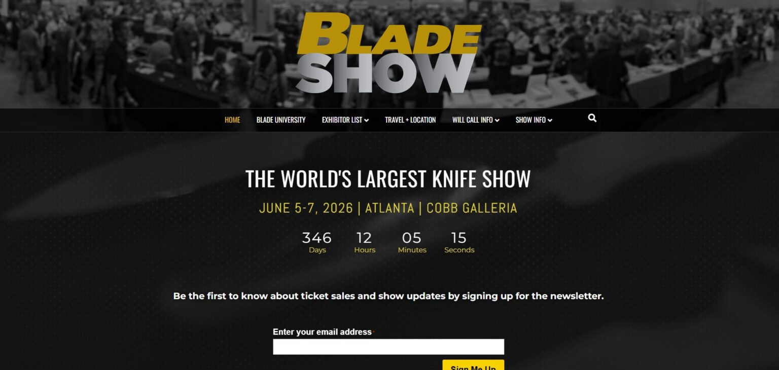 Top 12 Global Knife Trade Shows 2025-2026