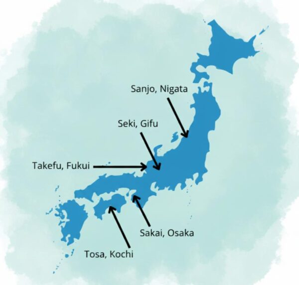 Knife Making Regions of Japan: Complete Guide to Sakai, Seki, Sanjo ...